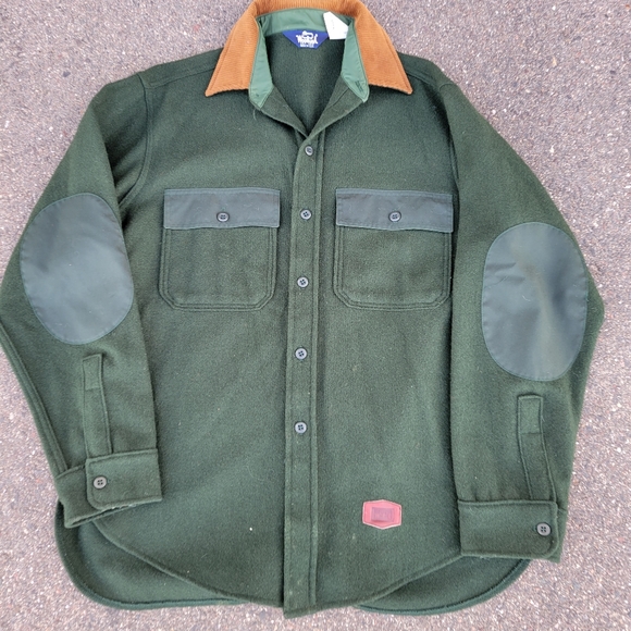 Woolrich | Shirts | Vintage Woolrich Heavyweight Wool Hunting Shirt ...